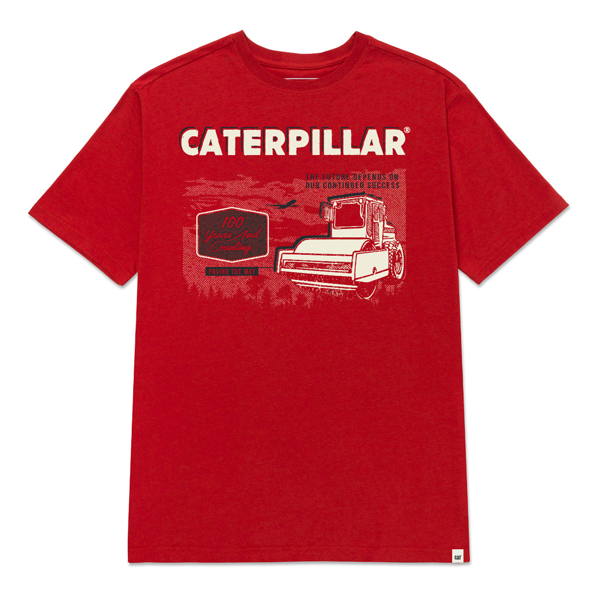 Camiseta Equipment para hombre color rojo - Caterpillar Guatemala – CAT ...
