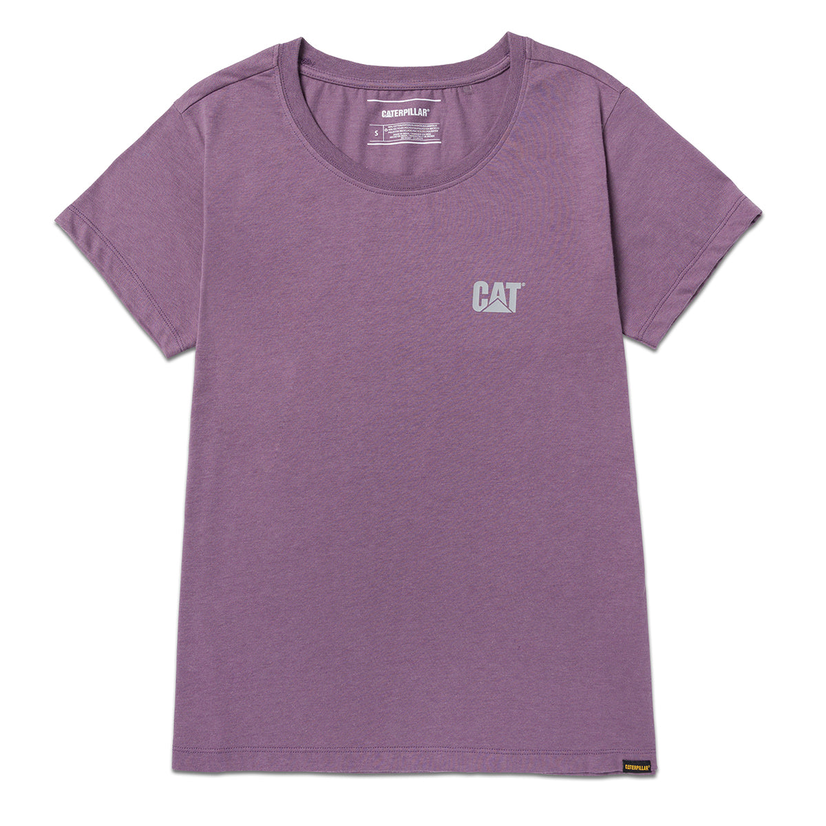 Camiseta Cat Logo para mujer color morado - Caterpillar Guatemala – CAT ...